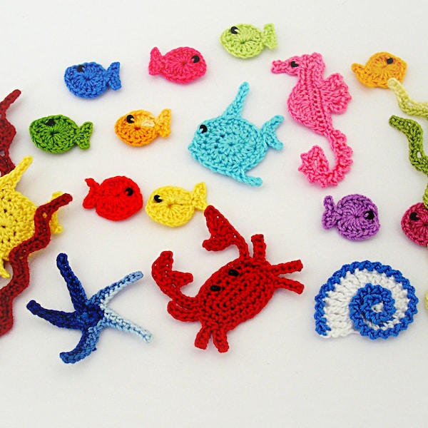 Sea Animal Applique - Etsy