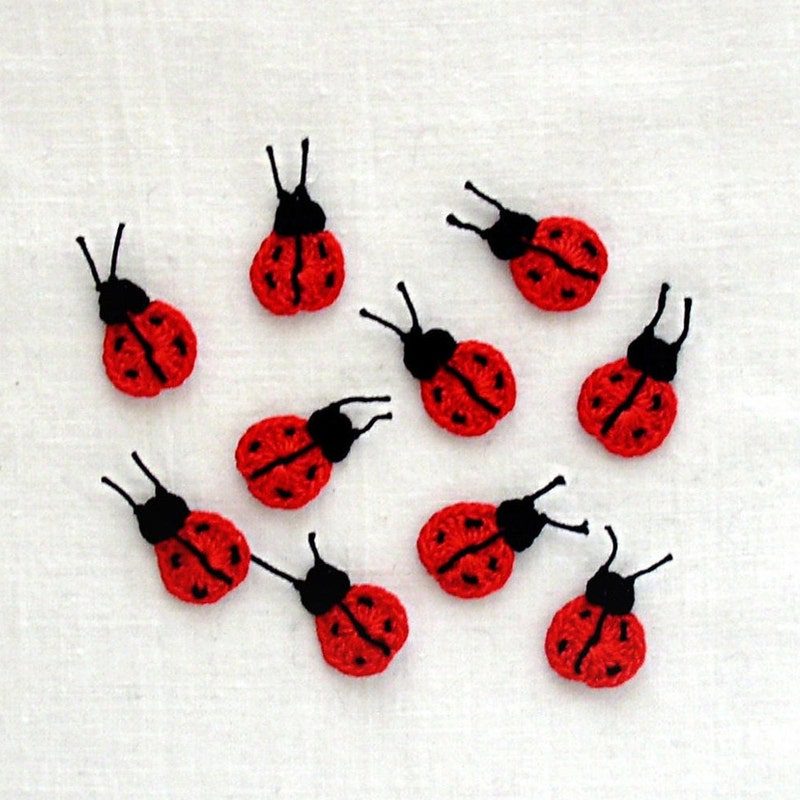 Ladybug Applique - Etsy