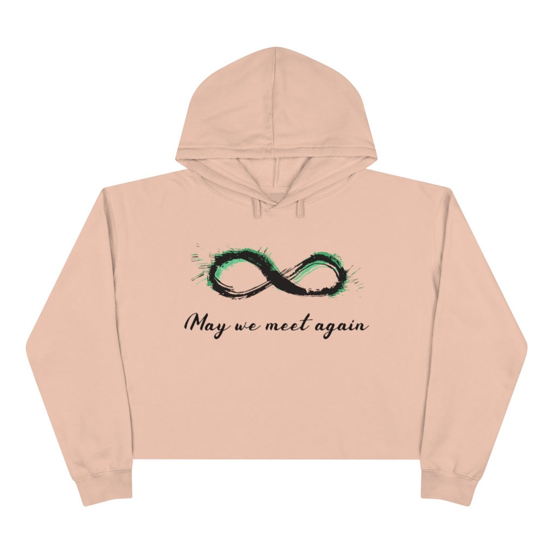 The 100 cw crop hoodie may we meet again the 100 merchandise - Etsy España
