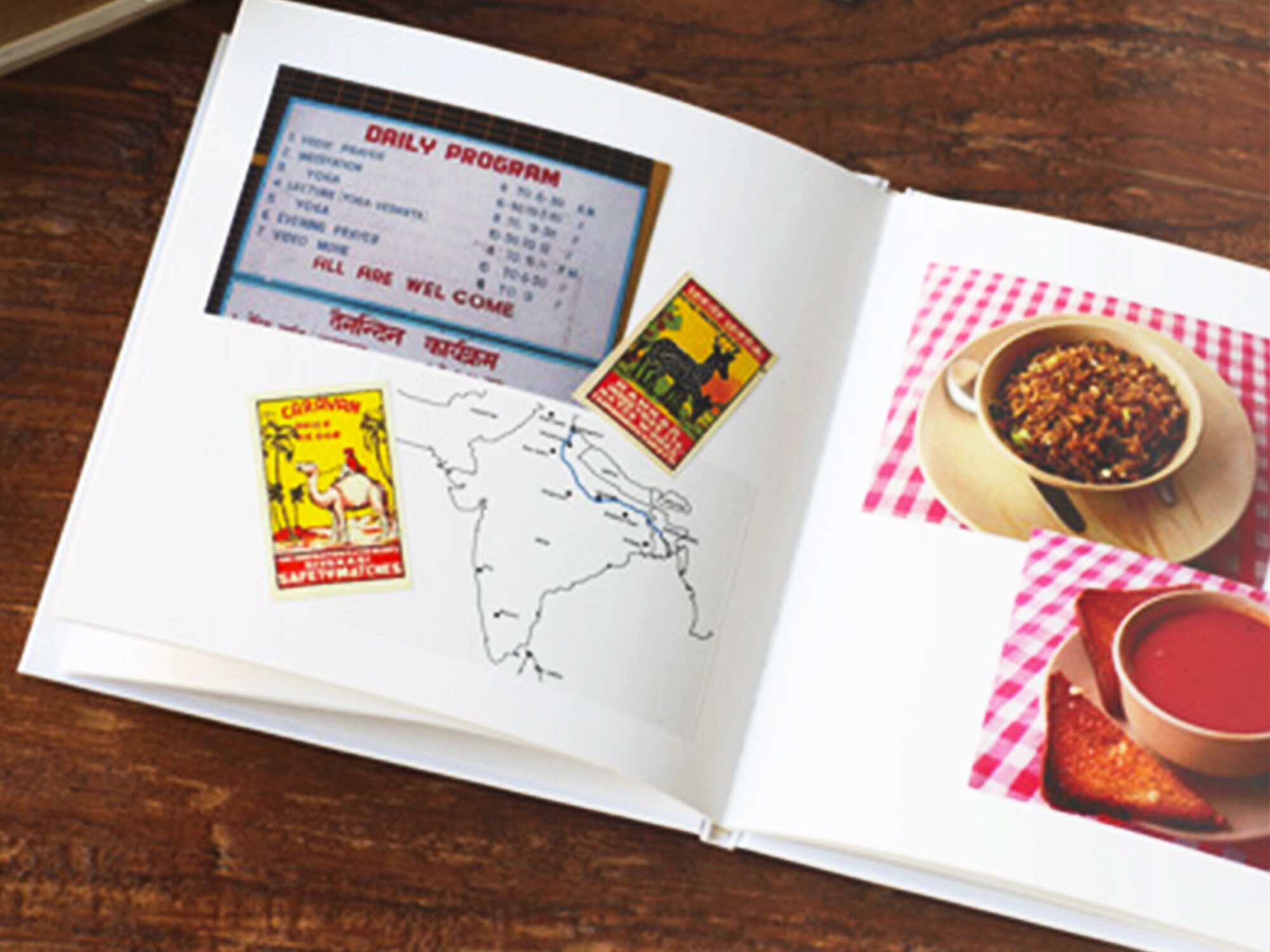 Muji Casebound White Blank Square Scrapbook / Drawing Book / | Etsy