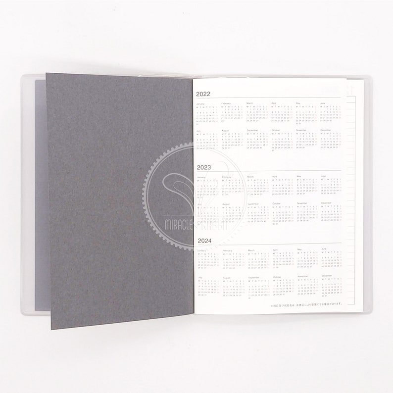 A6 Size 2023 Muji Monthly Weekly Planner With PVC Cover Etsy a6-size-2023-muji-monthly-weekly-planner-with-pvc-cover-etsy