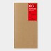 Regular Size Traveler's Notebook Planner Notebook Refills lined / Grid ...