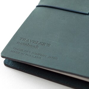 Passport Size Traveler's Notebook Leather Cover With Planner Notebook ...