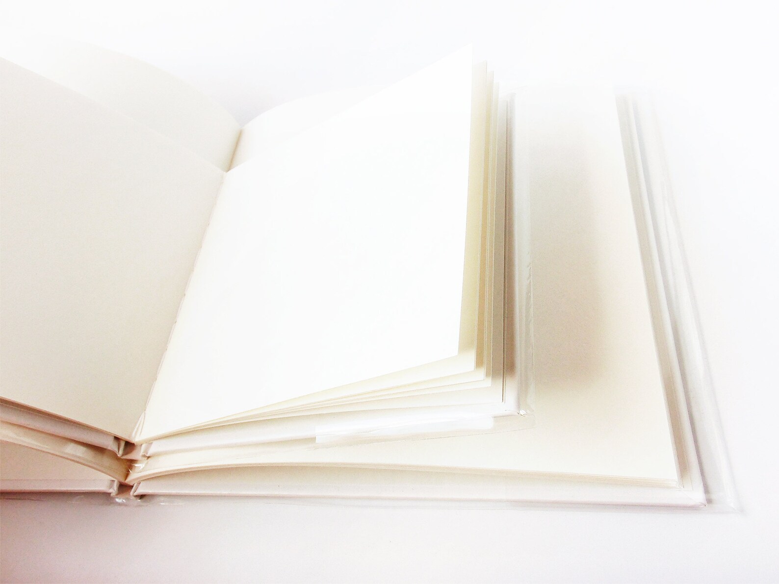 Muji Casebound White Blank Square Scrapbook / Drawing Book / | Etsy