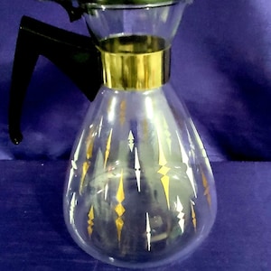 Vintage Pyrex Decanter, Atomic Pyrex Decanter, Pyrex Coffee Decanter - Etsy