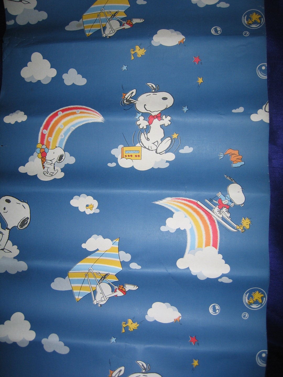 Peanuts, Snoopy Wallpaper & Border-vintage-the Design House-2 Full ...