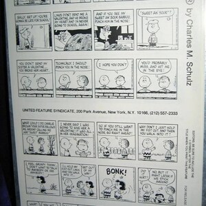 Peanuts,snoopy'83 Original Production Art Proof Pages-lot of 4 Sheets ...