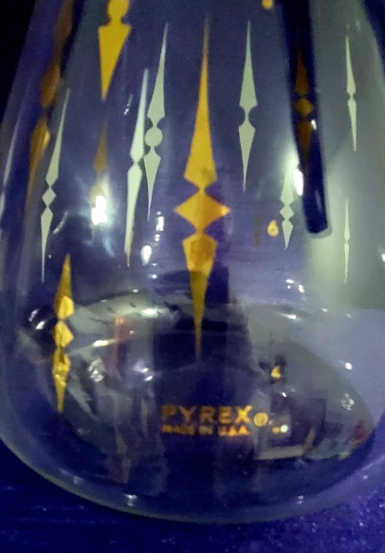 Vintage Pyrex Decanter, Atomic Pyrex Decanter, Pyrex Coffee Decanter - Etsy