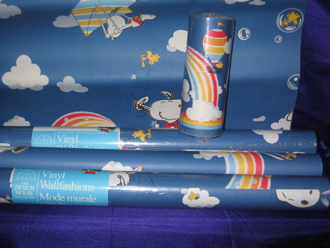 Peanuts, Snoopy Wallpaper & Border-vintage-the Design House-2 Full ...
