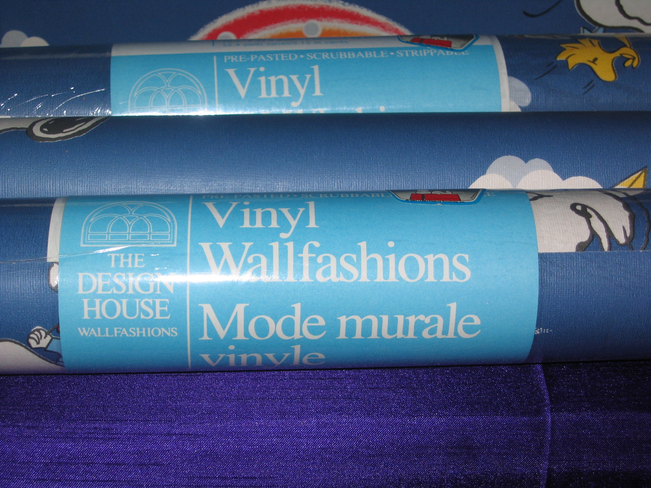 Peanuts, Snoopy Wallpaper & Border-vintage-the Design House-2 Full ...