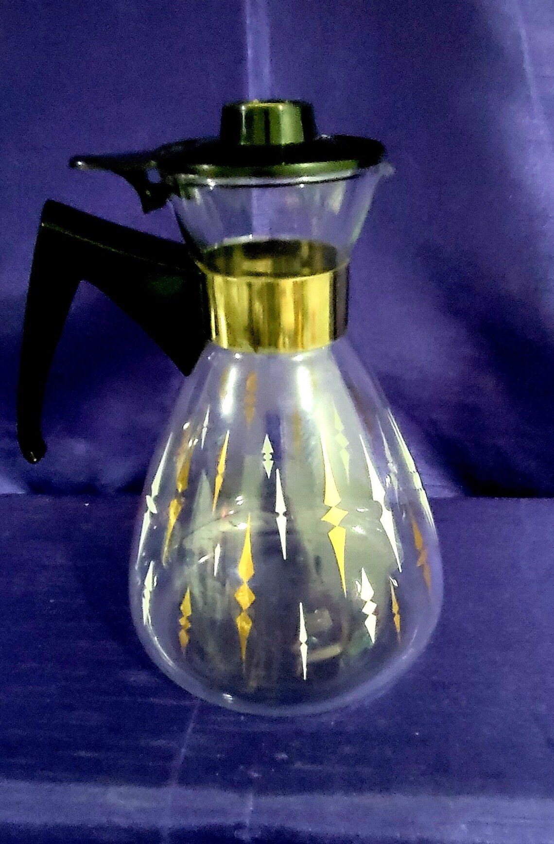 Vintage Pyrex Decanter, Atomic Pyrex Decanter, Pyrex Coffee Decanter - Etsy