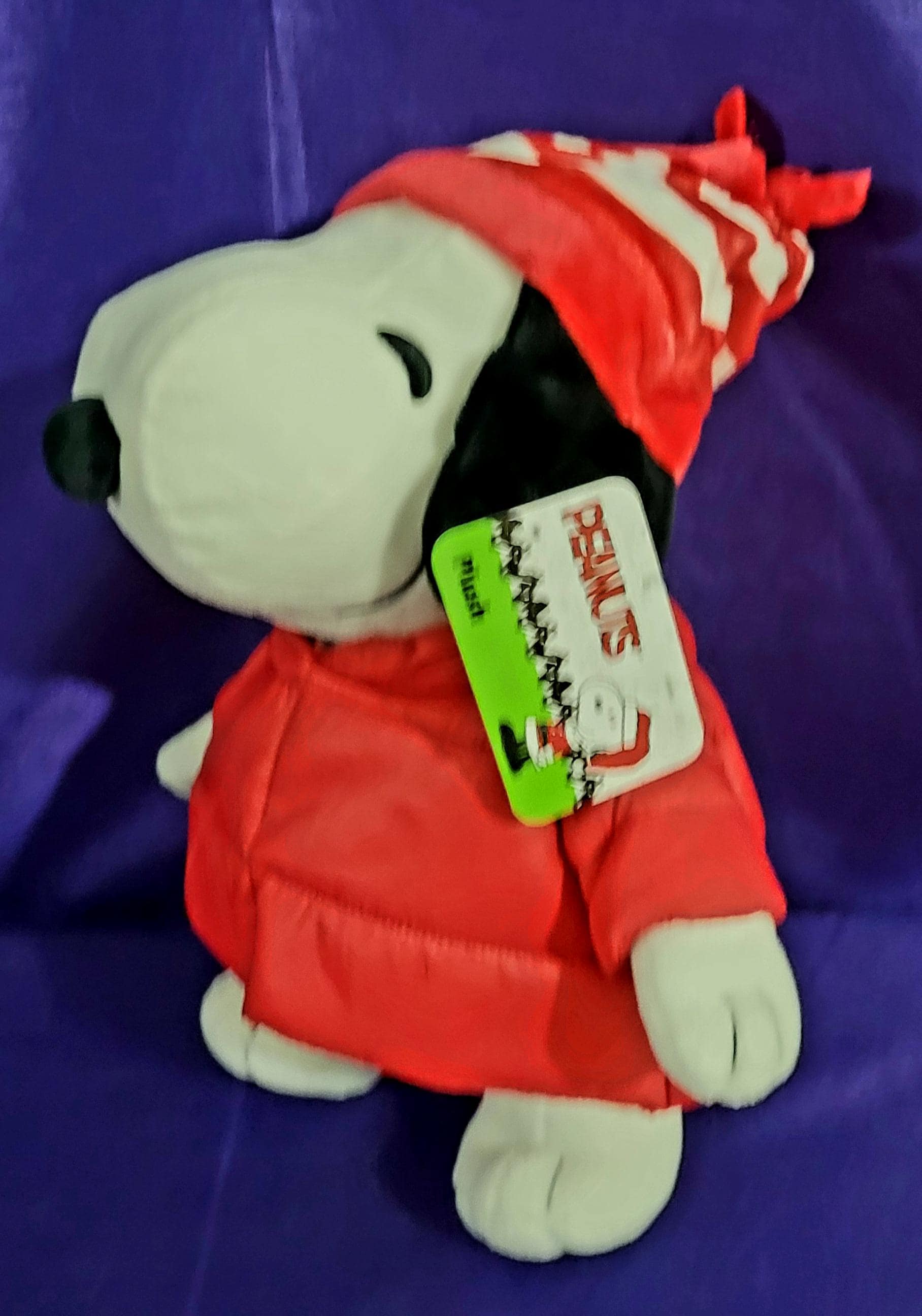 Peanuts Snoopy Puffy Coat Snoopy Plush Red - Etsy