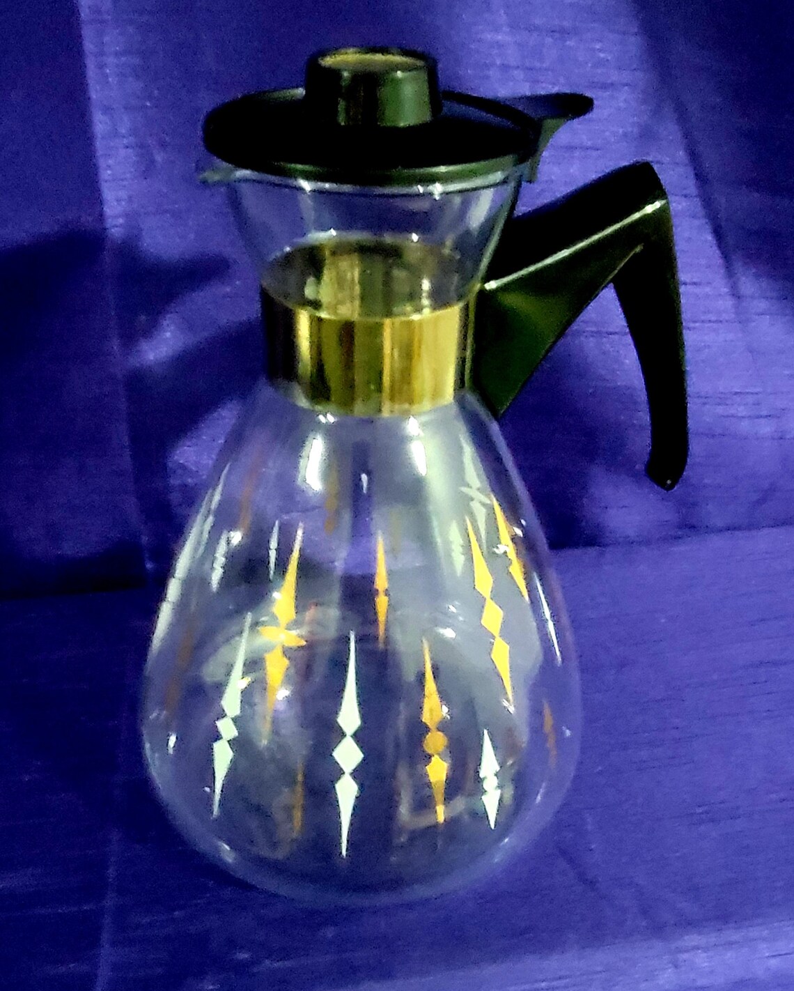 Vintage Pyrex Decanter, Atomic Pyrex Decanter, Pyrex Coffee Decanter - Etsy