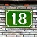 French House Number 18 French Door Number Enamel Door - Etsy