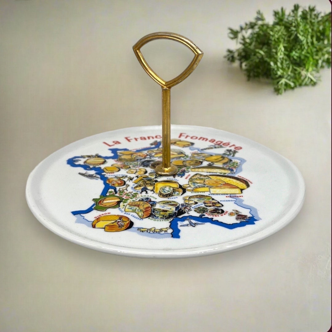 French Cheeseboard, Porcelain Cheese Tray, Shabby Chic French Farmhouse ...