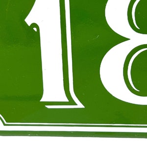 French House Number 18 French Door Number Enamel Door - Etsy