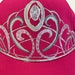 Princess Girl Cap in Pink Cotton With Crown Handpainted - Etsy