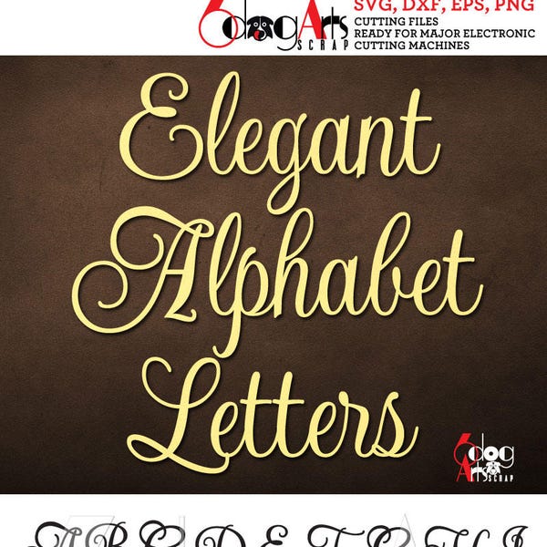 Script Letters - Etsy