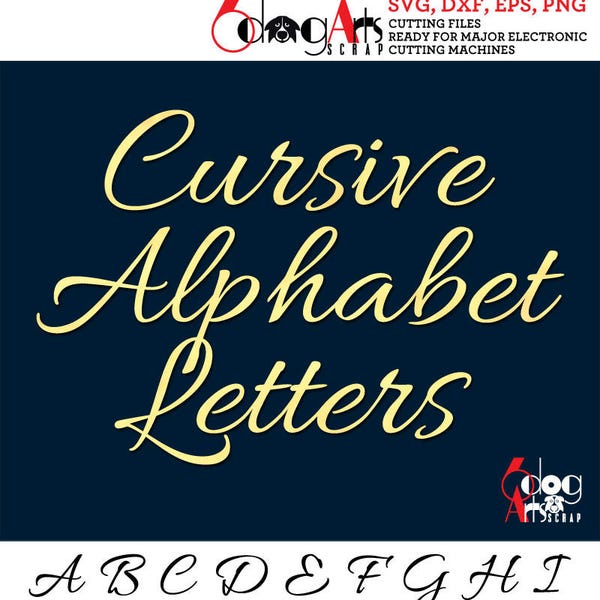 Cursive Vinyl - Etsy