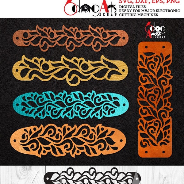 Leather Bracelet Svg - Etsy