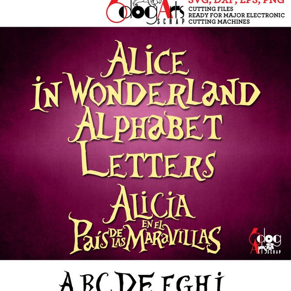 Alice in Wonderland Silhouette - Etsy