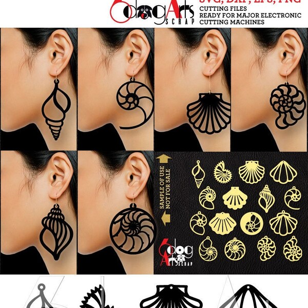 Sea Shell Earring - Etsy