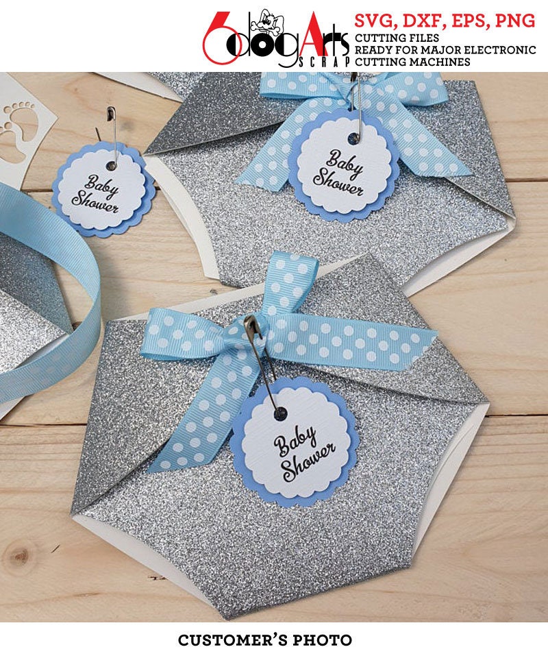 3 Diaper Card Templates Digital Cut SVG DXF Files Baby Shower - Etsy Canada