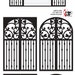 4 Gate-fold Card Envelope Templates Digital SVG DXF Files Wedding ...