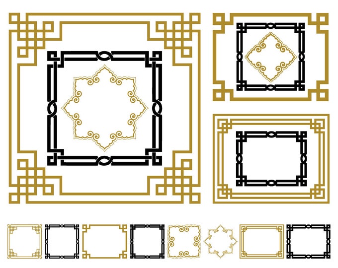 5 Celtic Tree of Life Split Frames Vector Digital Files SVG DXF Vector ...