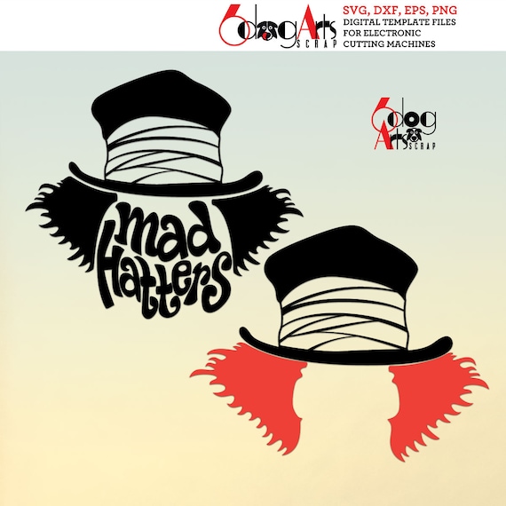 Mad Hatter Hat Silhouette