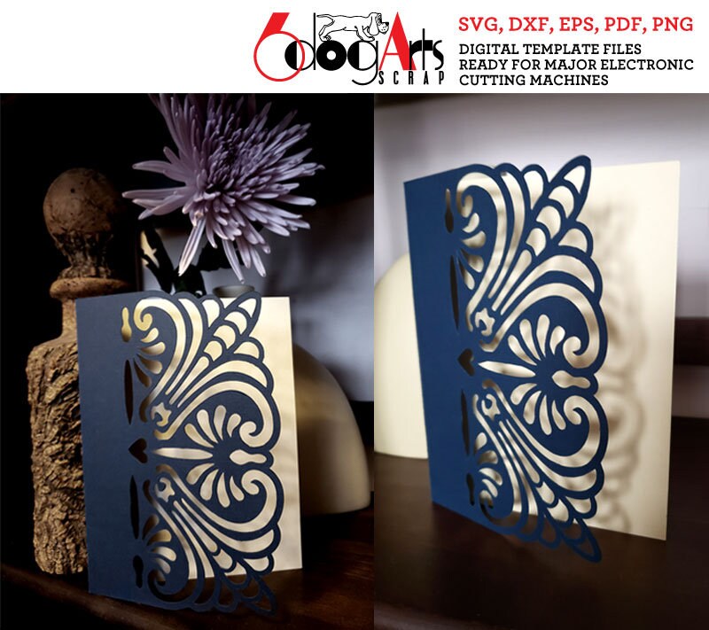 Wedding Invitation RSVP Envelope Scroll Card Templates Digital - Etsy