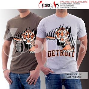 Tiger Claw Rip Digital Vector Files Svg Dxf Eps Png Silhouette SCAL ...