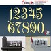 Numbers Digital Images Svg Dxf Eps Png Silhouette SCAL Cricut Diy ...