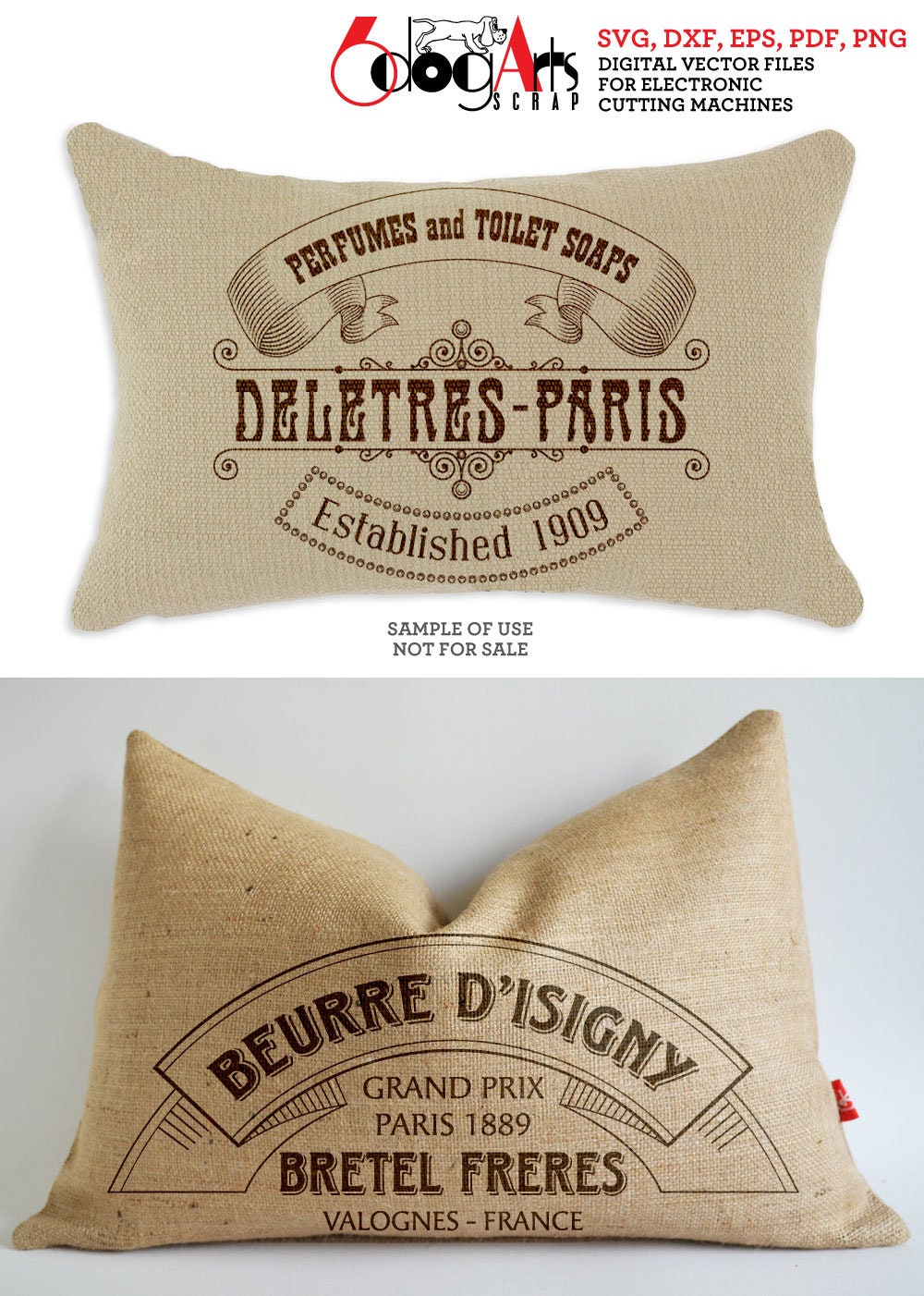 2 Vintage Advertisement Digital Vector Files SVG DXF | Etsy