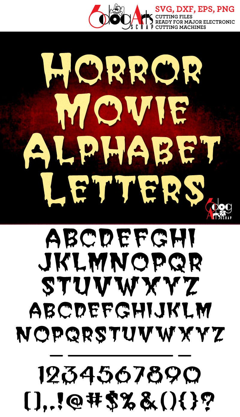 Horror Movie Font