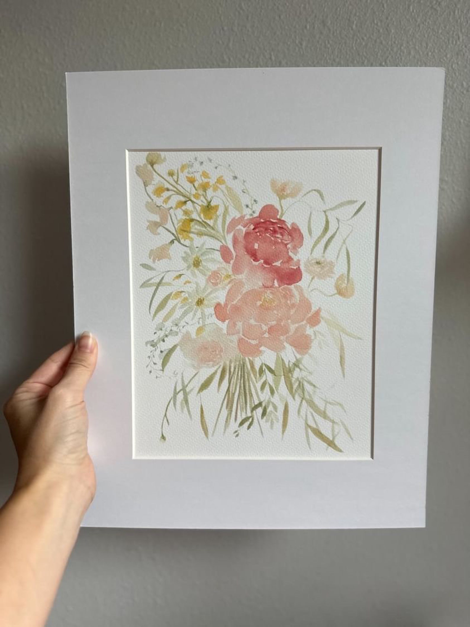 Set of 2 Floral Watercolor Prints - Etsy
