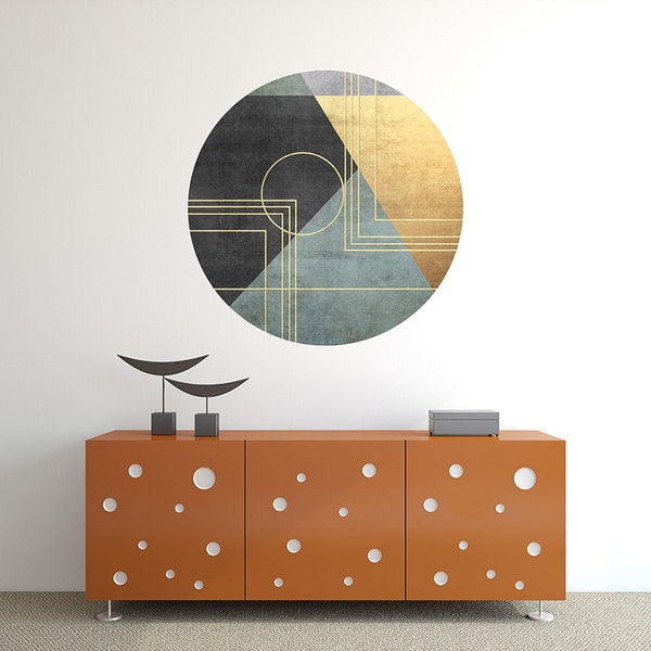 Circle Wall Decals - Etsy
