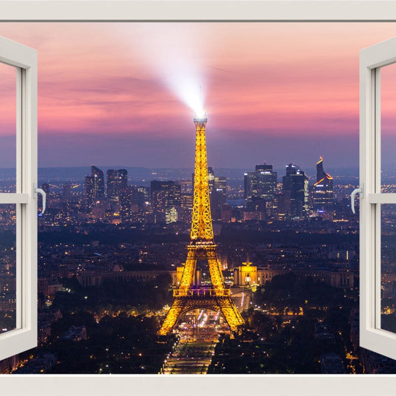 Paris Wall Decal - Etsy