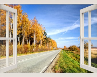 Castle Window Decals for Walls Sunset Beach Window Wall Decals - Etsy