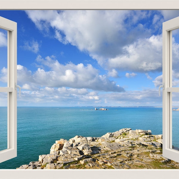 3d Window Wall Decal - Etsy