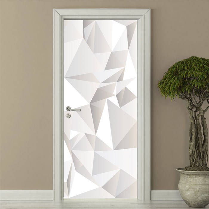 Origami Wall Decal Origami Wall Sticker Origami Paper Door - Etsy