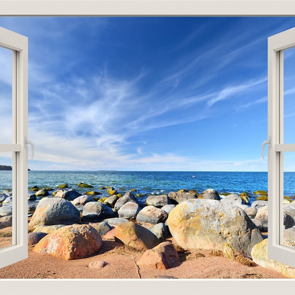 Sea Shore Wall Mural - Etsy