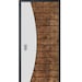 Door Mural, Door Sticker, Wood With White WOOD 103, Wood Door Decal ...