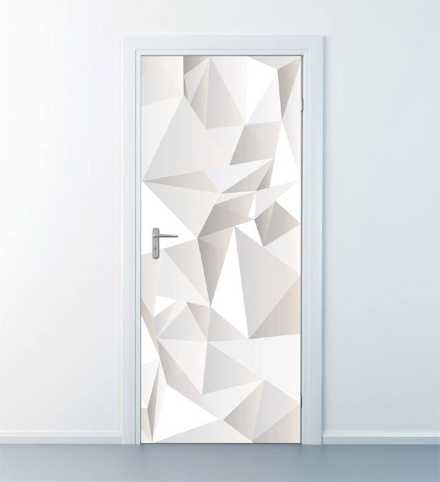 Origami Wall Decal, Origami Wall Sticker, Origami Paper Door Decor ...