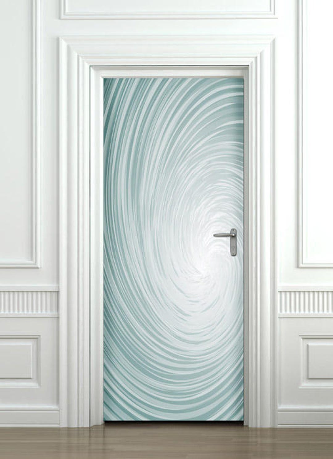 Abstract Art Wall Decal, Infinity Door Sticker, Door Wallpaper, Door ...
