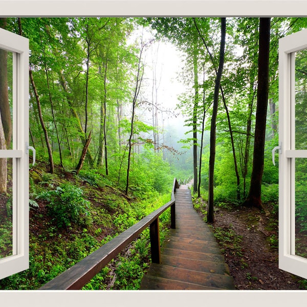 Forest Wall Decals - Etsy