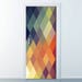 Abstract Modern Wall Decal, Abstract Shapes Wall Sticker, Abstract Door ...