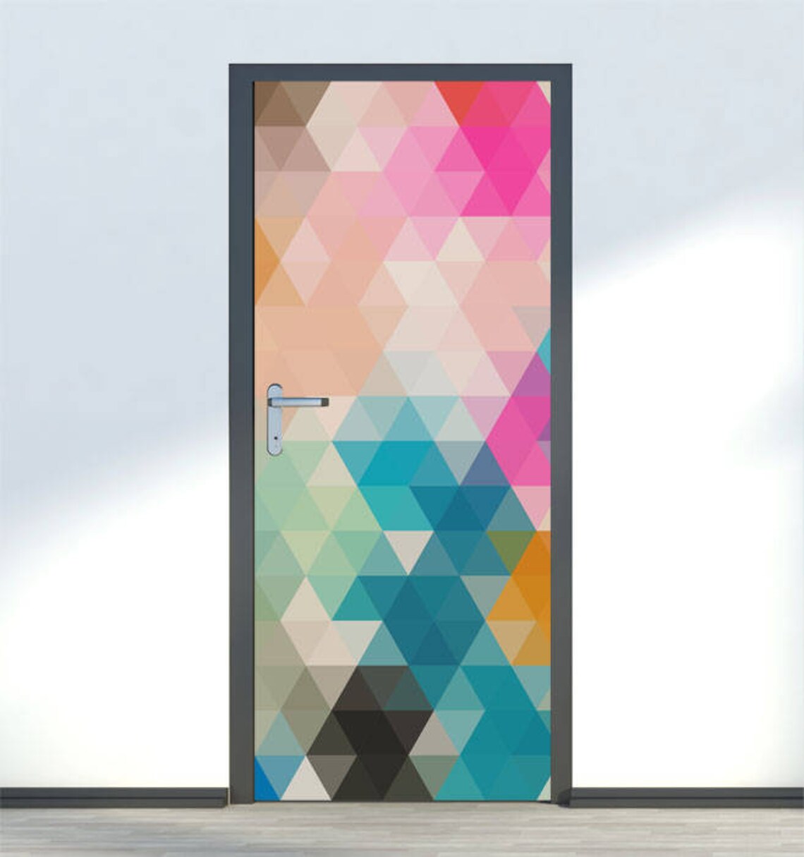 Abstract Shapes Wall Decal Abstract Shapes Sticker Abstract | Etsy