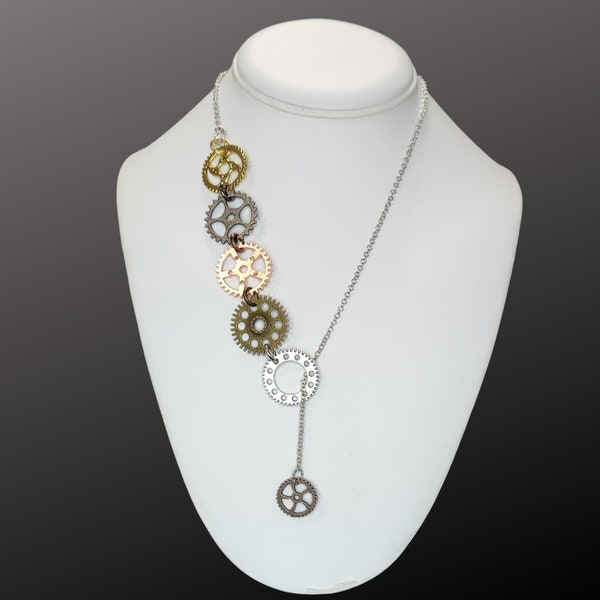 Gear Necklace - Etsy