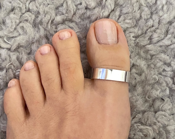 Big Toe Ring for Women and Men, Silver 925 - Etsy